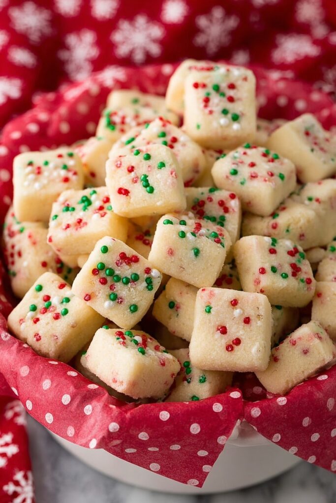Festive Shortbread: Easy, Bright Holiday Bites